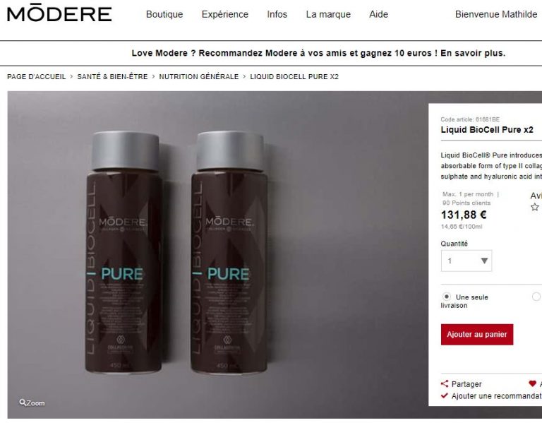 Modere Biocell Pure : Le produit miracle qui remonte le temps